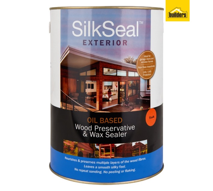 Silkseal Wood Preservative - Teak (5L) | Wood Preservative | Woodfinish ...